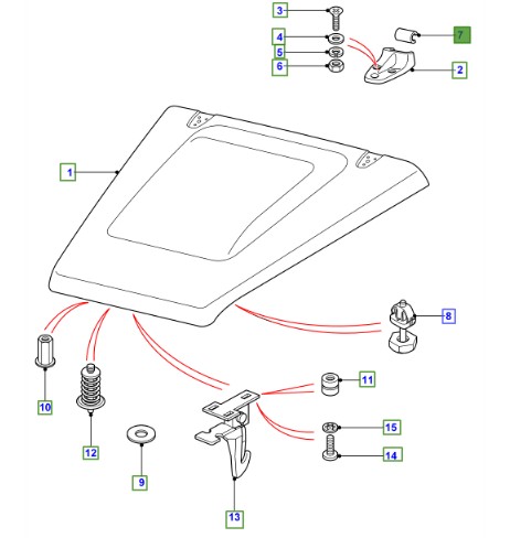 LAND ROVER GENUINE BUSH- Defender (L316) -2007- 346849 - SE Auto Imports